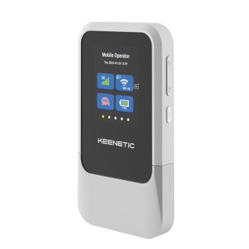 Keenetic Roamer — Portable 4G & 5G Wi-Fi Router for Travel, Work ...